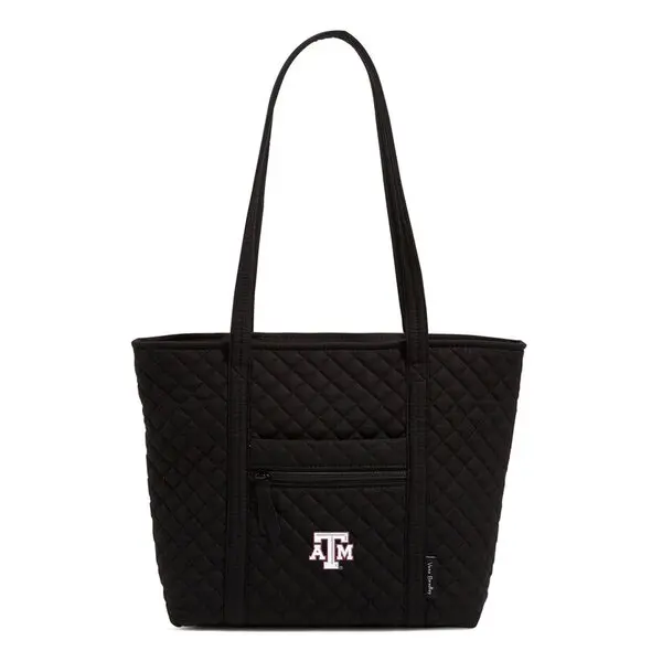 VERA BRADLEY Collegiate Small Tote Bag - Black