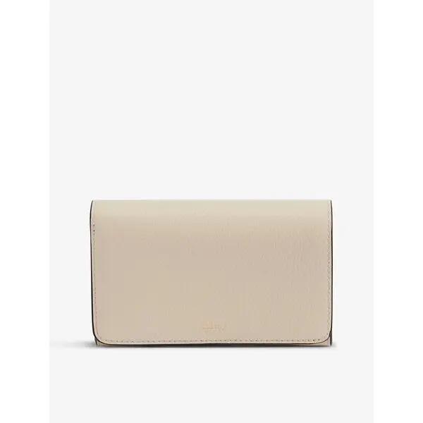 Mulberry Continental Leather Wallet - Chalk