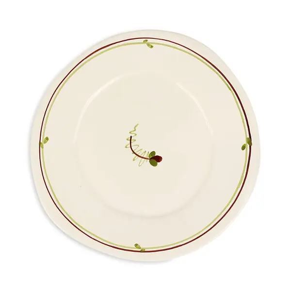 VIETRI Lastra Fiori Di Bosco Fiori Salad Plate
