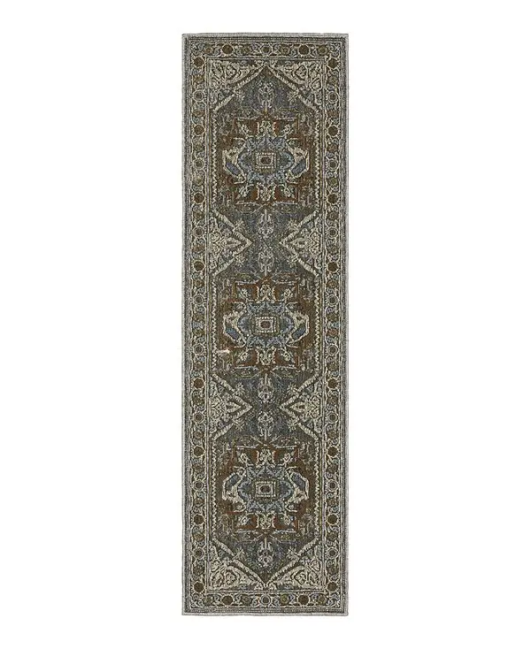 ORIENTAL WEAVERS Ellington Ell05 Runner Area Rug, 2'3 X 7'6