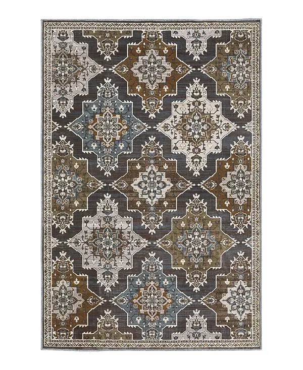 ORIENTAL WEAVERS Ellington Ell07 Area Rug, 3'10 X 5'5