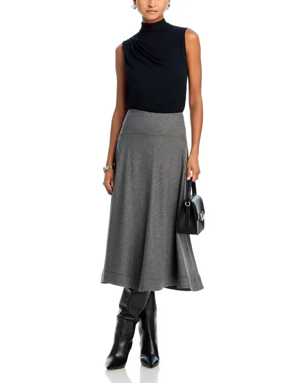 Veronica Beard Rasima A-line Midi Skirt