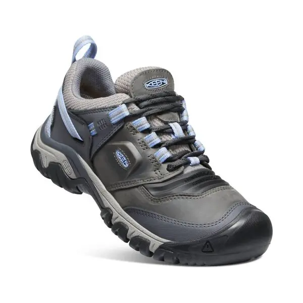 Buy Keen Ridge Flex Waterproof Shoes In Steel Grey/hydrangea - Multi At ...