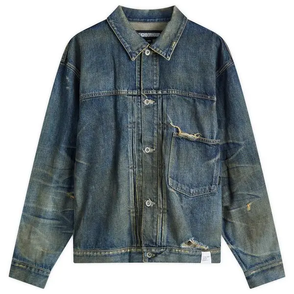 Neighborhood Savage Denim Type-1 Jacket - Indigo | Editorialist