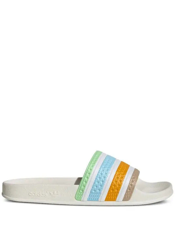 Adidas Adilette Slides - White
