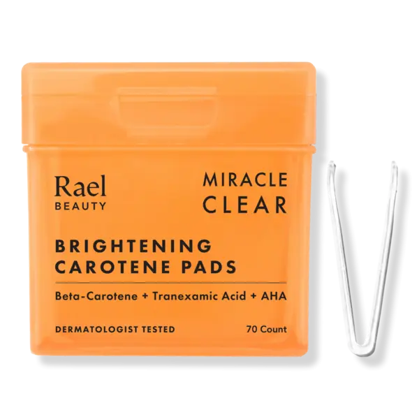 RAEL Miracle Clear Brightening Carotene Pads