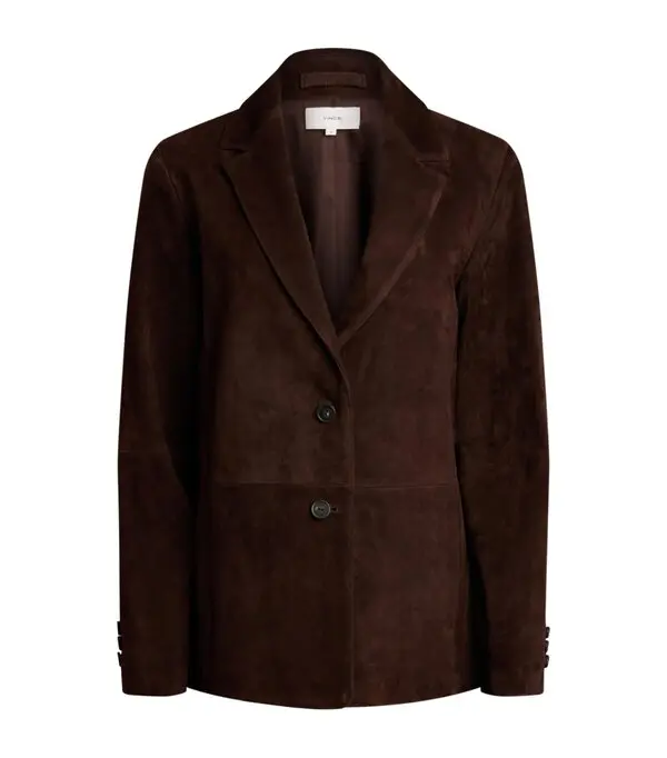 Vince Suede Blazer - Brown