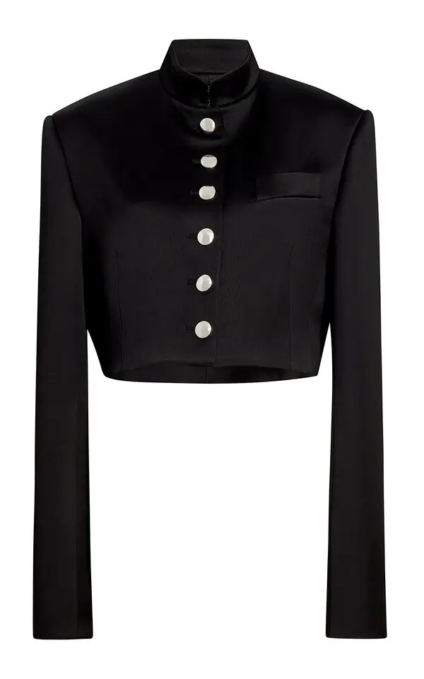 Khaite Samuelson Cropped Jacket