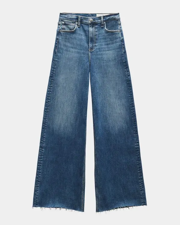 Rag & Bone Flexi Sofie High-rise Wide-leg Jeans