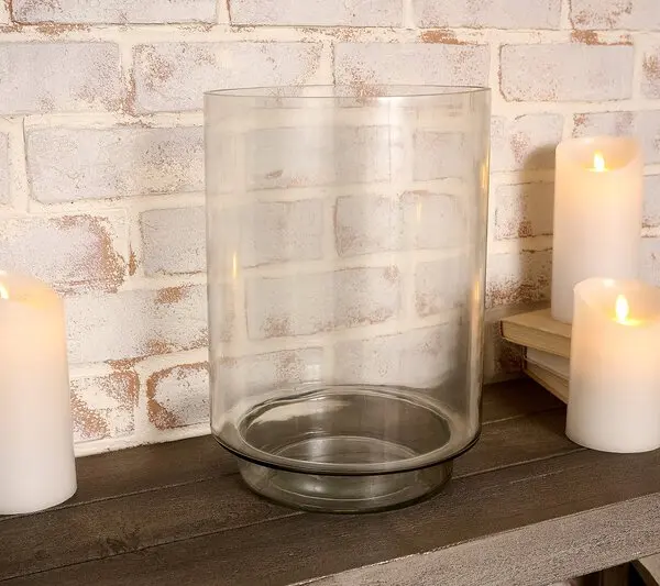 SIMPLY STUNNING BY JANINE GRAFF Simply Stunning 13' Oversized Glass Hurricane Janine Graff