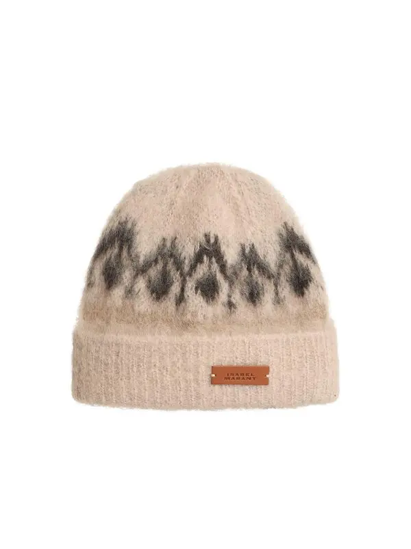 New with tags Isabel Marant beanie Wool hat Isabel Marant Beige size One size International in  main image 3