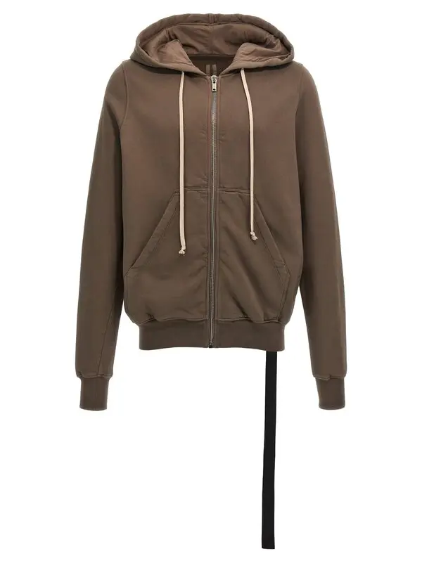 Rick Owens Jason S' Hoodie In Gray - 28% Off | Editorialist
