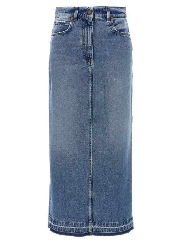 FORTELA Jorgy' Denim Skirt - Light Blue