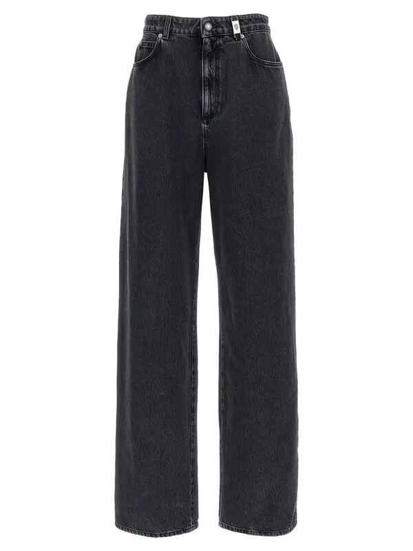Alexander McQueen Wide Leg Jeans