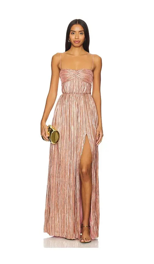LOVERS AND FRIENDS Emmy Gown - Rose Gold