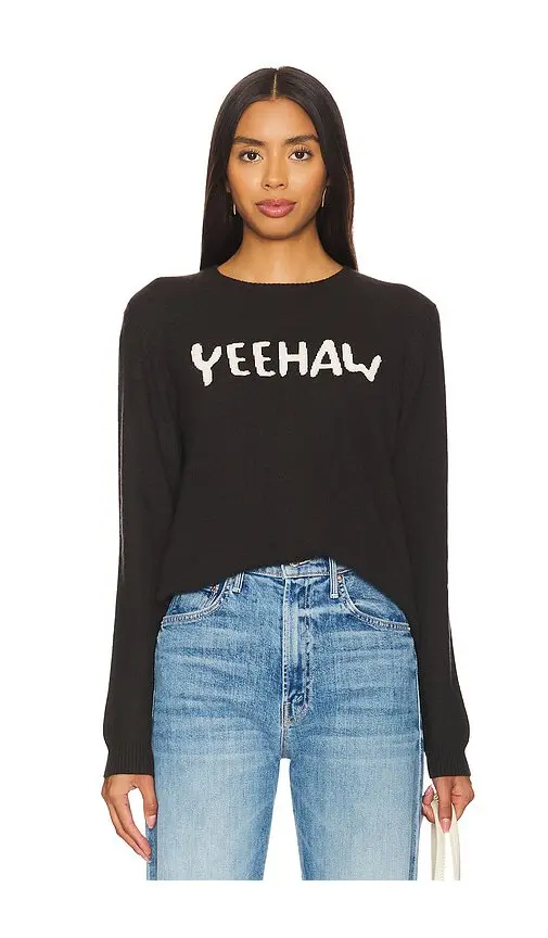 Jumper 1234 Yeehaw Graphic Cashmere Sweater