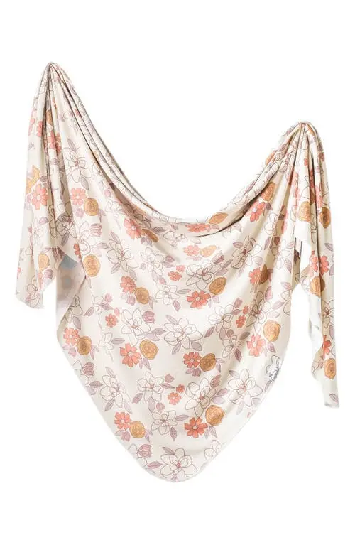 COPPER PEARL Ferra Knit Swaddle Blanket