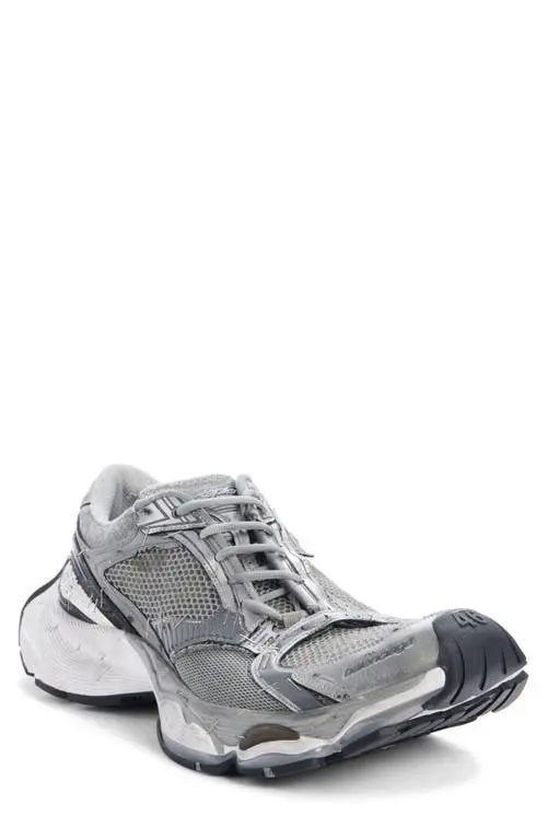 Balenciaga Stapler Sneaker - Grey/silver/black/white