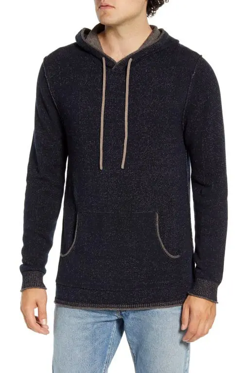 THE NORMAL BRAND Jimmy Hoodie Sweater - Navy