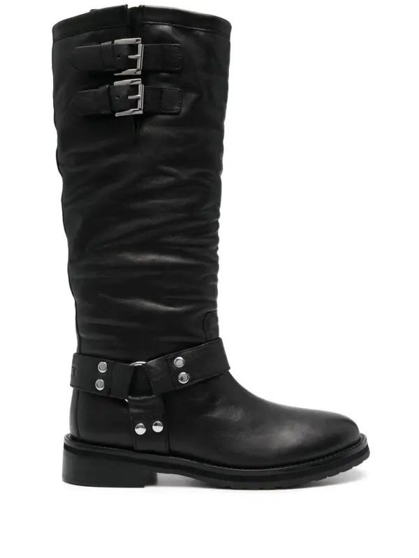 TWINSET Mid-calf Leather Boots