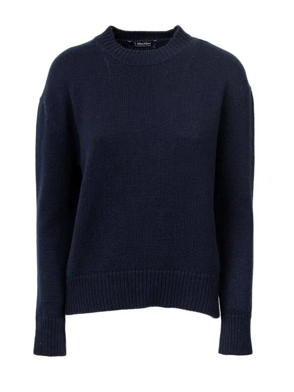 Max Mara Irlanda Wool Sweater - Ultramarine