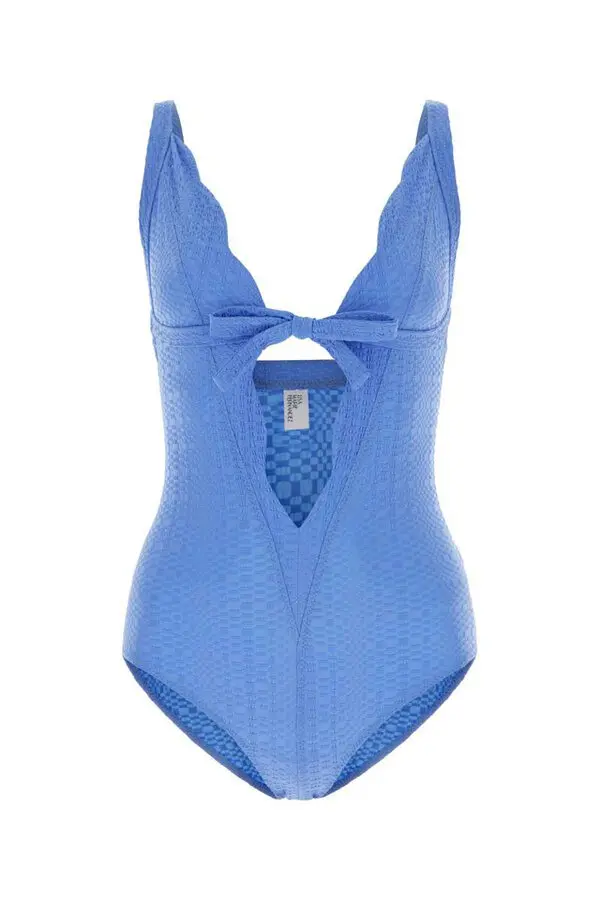 Lisa Marie Fernandez Scallop Bow Swimsuit