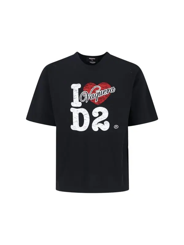 Dsquared2 T-shirts And Polos - Black