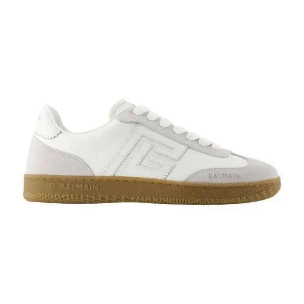 Balmain Swan Sneakers - White