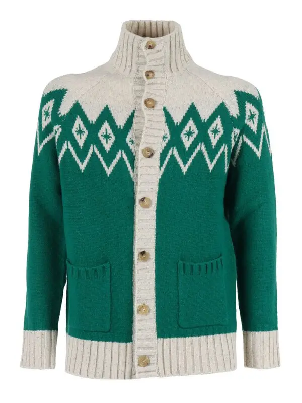 BALLANTYNE Wool Cardigan - White