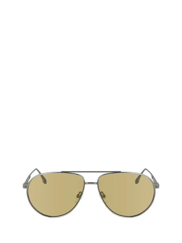 Victoria Beckham Sunglasses In Silver/Brown - 28% Off 