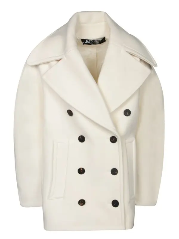 Jacquemus Double-breasted Wool Coat