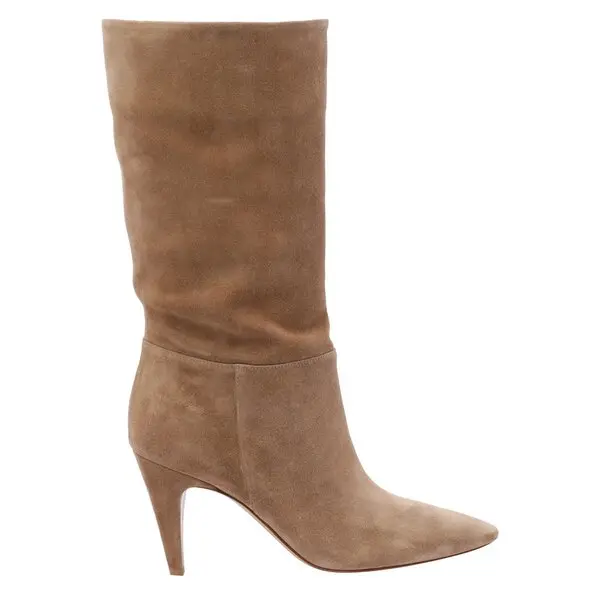 GIANVITO ROSSI Beige Elise Pump Booties - Brown