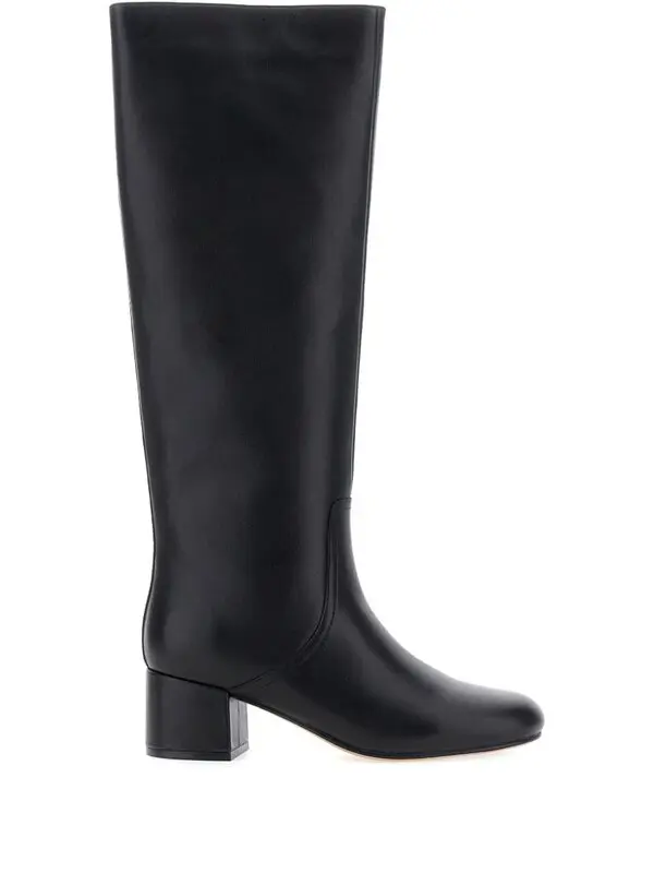 TWINSET Leather Knee-high Boots