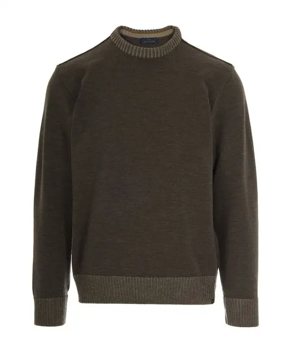 Paul & Shark Wool Sweater - Tortora Melange