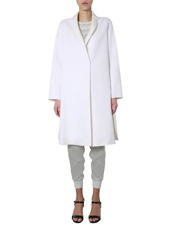 Fabiana Filippi Regular Fit Coat With Jewel Detail