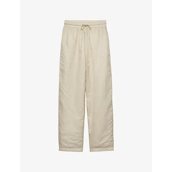 Prada Lightweight Re-nylon Relaxed-fit Trousers - Yellow