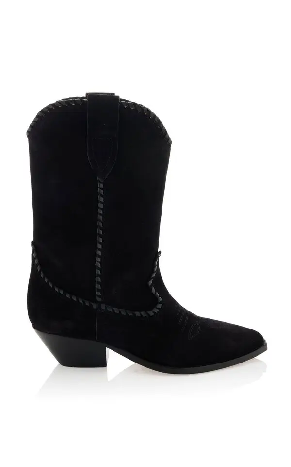 Isabel Marant Duerto Suede Western Boots