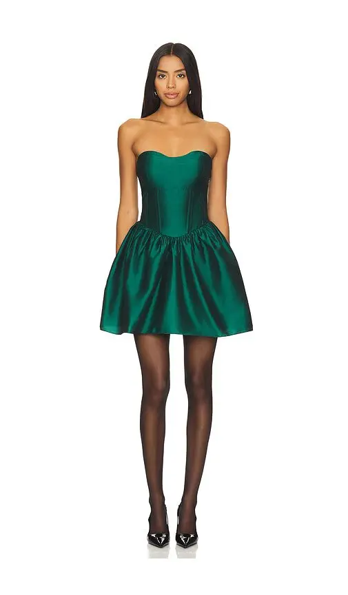 AZLEE Naina Mini Dress - Ivy