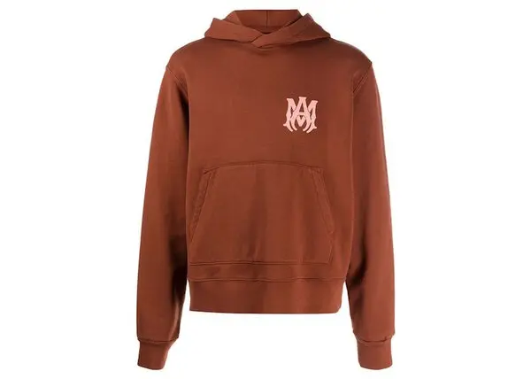 Amiri Logo Hoodie - Clay/peach