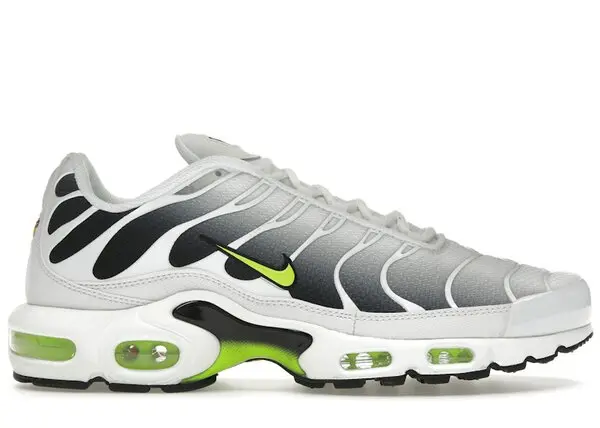 Nike Air Max Plus - White/black/volt