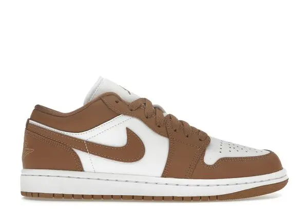 JORDAN 1 Low Sneakers - Archaeo Brown/white