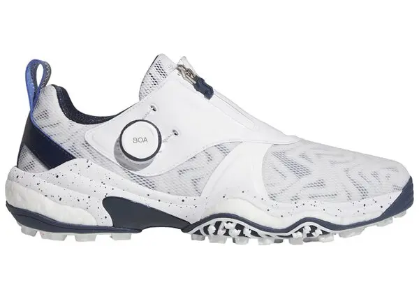 Adidas Codechaos Boa 25 Golf Sneakers - Cloud White/collegiate Navy Blue