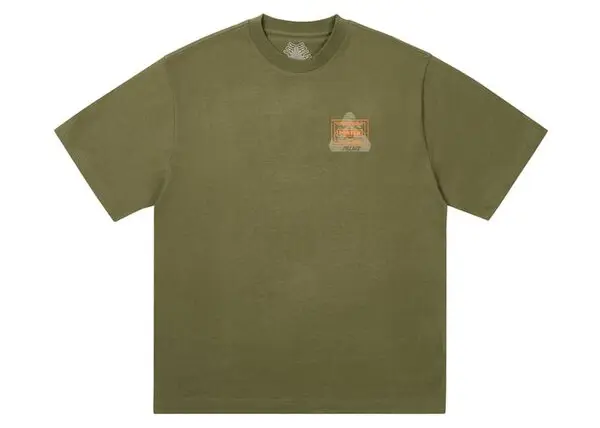 PALACE X Porter Logo T-shirt - Olive