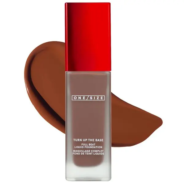 ONE/SIZE BY PATRICK STARRR Turn Up The Base Full Beat Waterproof Liquid Foundation - Dark Deep 65 Nr