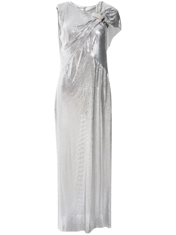 Rabanne Metallic Mesh Gown