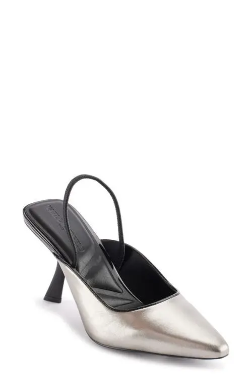 Karl Lagerfeld Paris Keera Pointed Toe Slingback Pumps