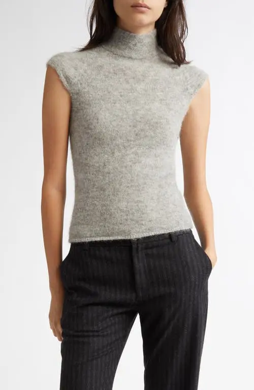 Paloma Wool Husk Mock Neck Alpaca-blend Sweater