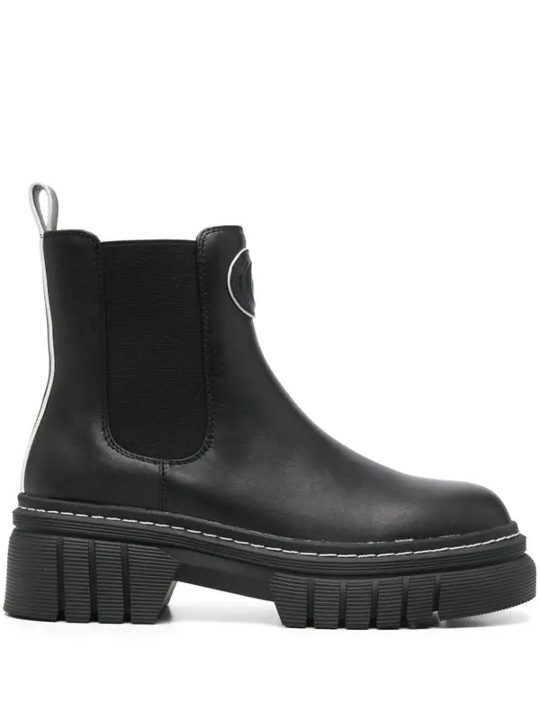 Guess Logo-embossed Chelsea Boots