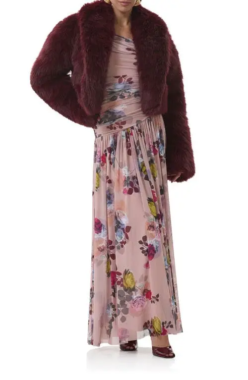 AFRM Stephanie Faux Fur Jacket - Port Royal