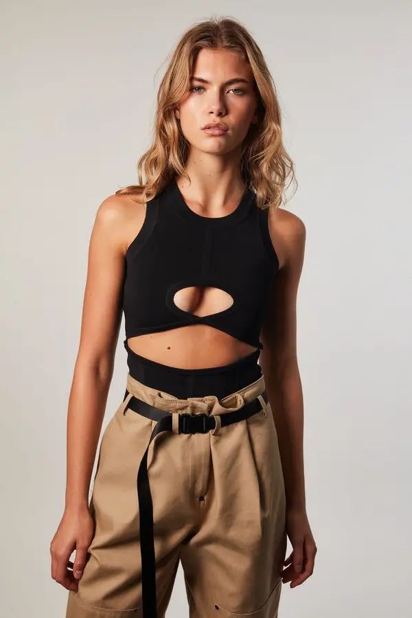 Yigal Azrouël Corset Knit Tank